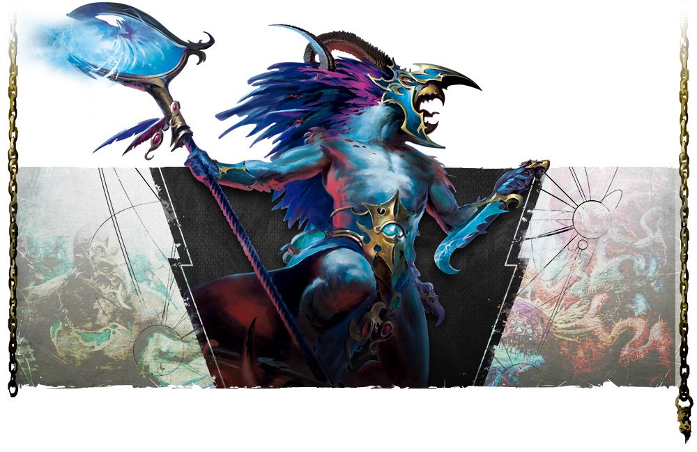 Brisez la réalité dans le Battletome: Disciples of Tzeentch