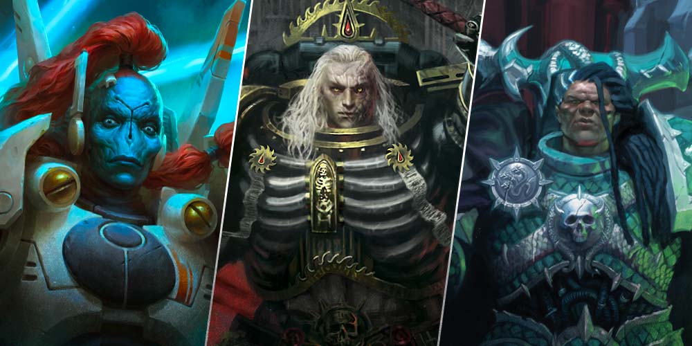 Le commandant Shadowsun, l'Alpha Legion et l'étoile Flesh Tearers